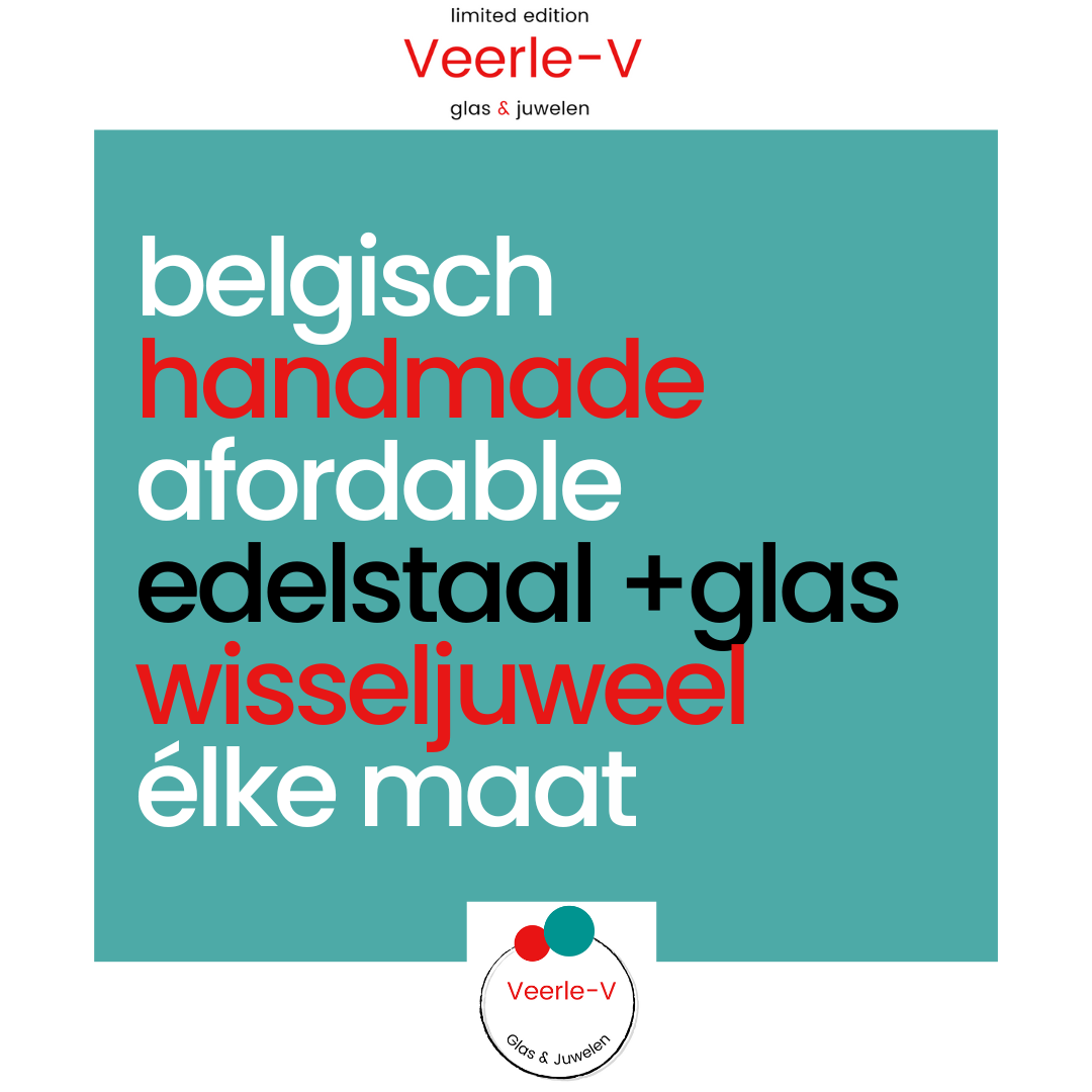 Veerle-V Glasjuwelen | Handgemaakt Belgisch Glas