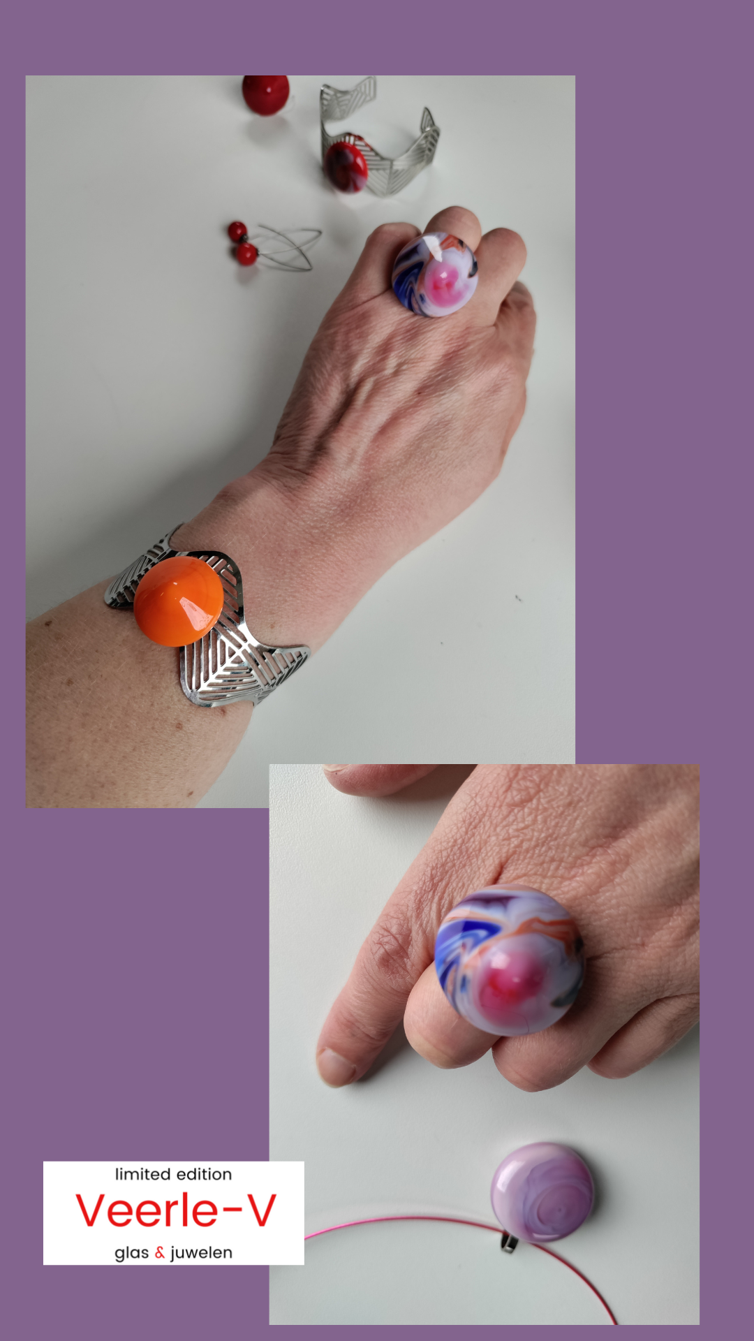 Veerle-V Glasjuwelen | Handgemaakt Belgisch Glas